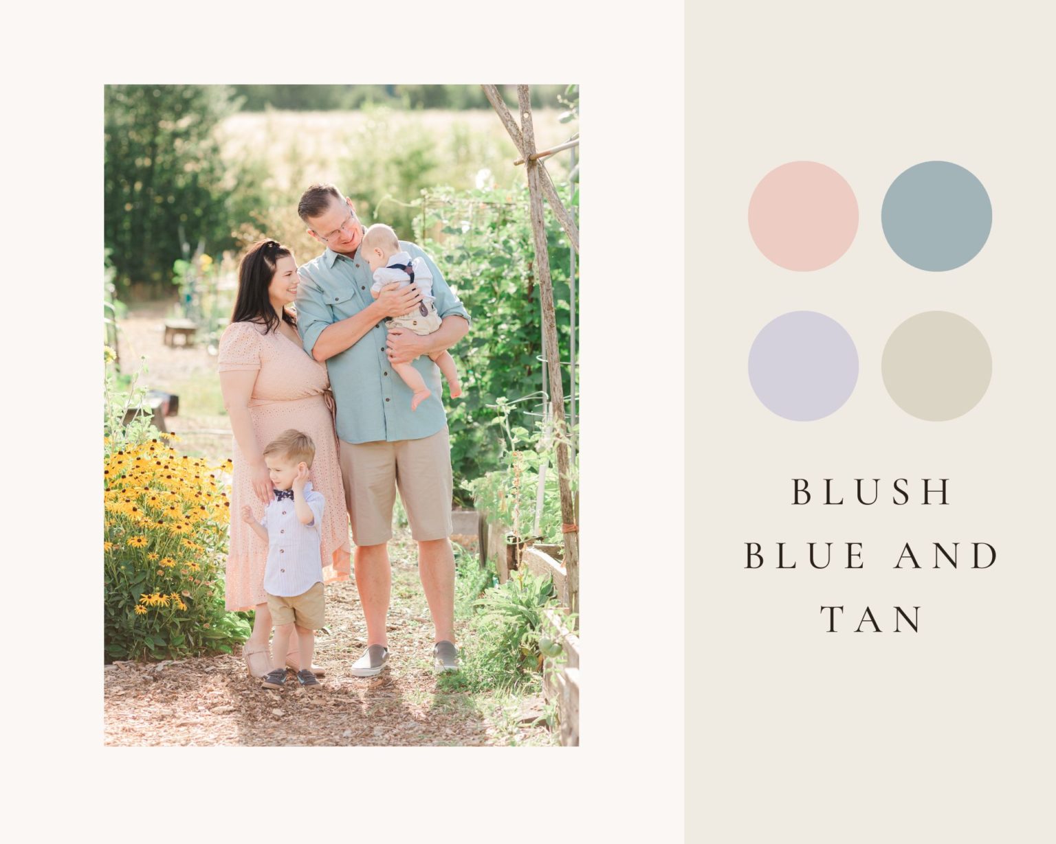 Best Colors for Family Pictures Outside