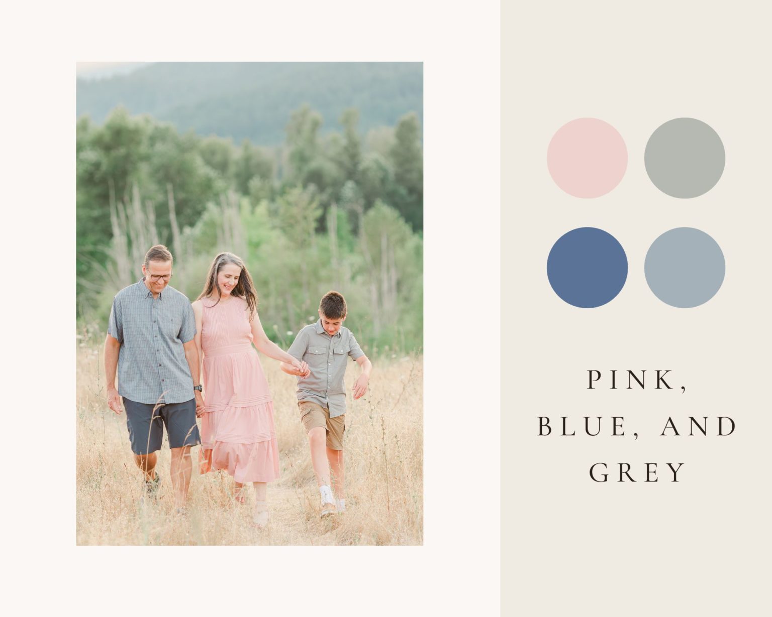 Best Colors for Family Pictures Outside
