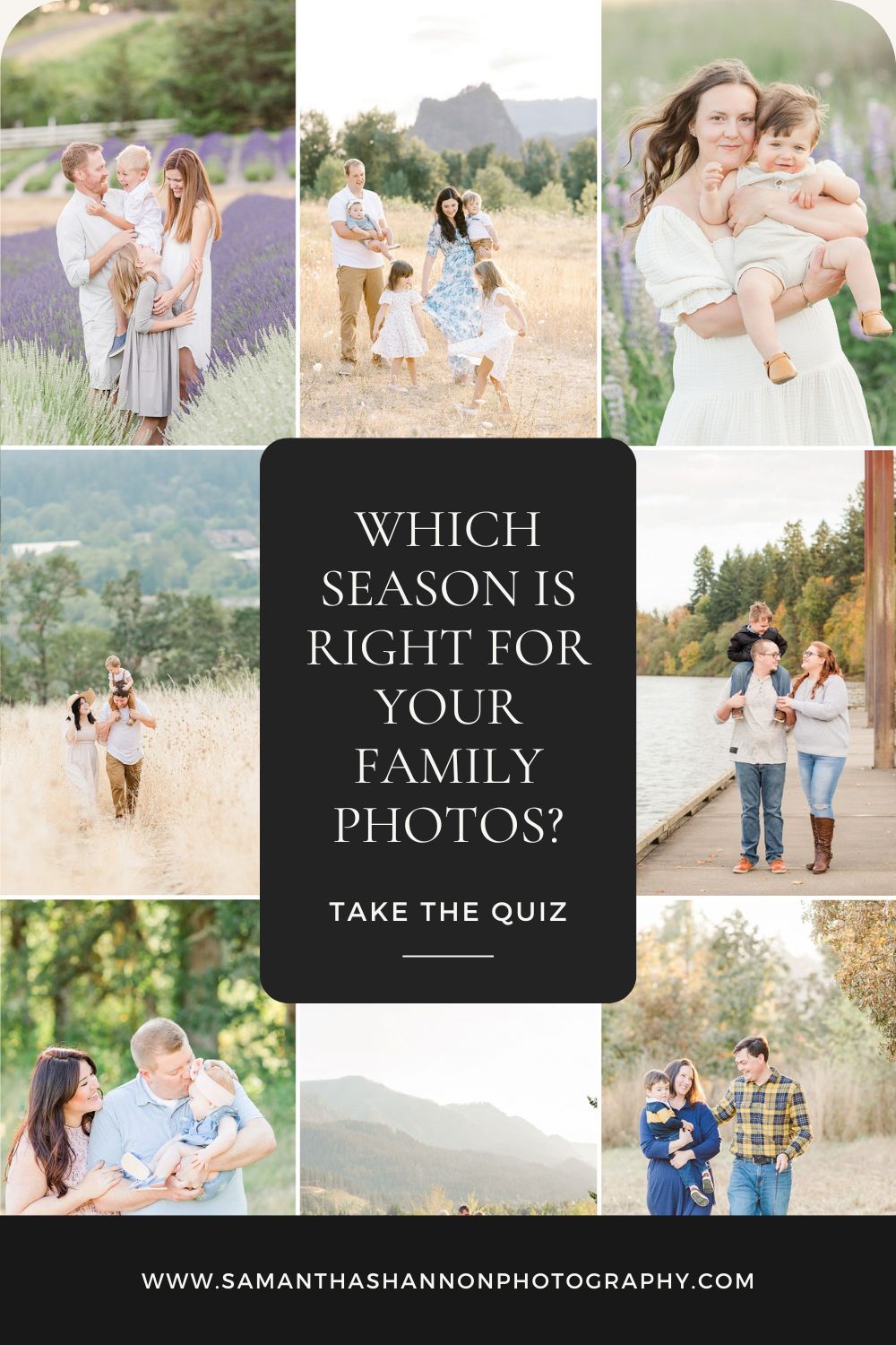 What is the best season for family photos?